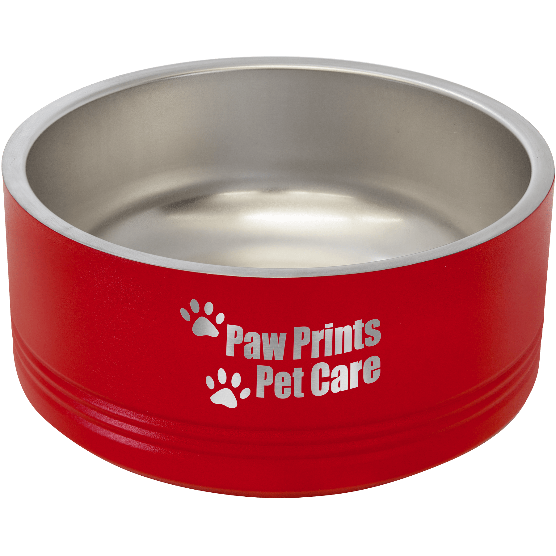 Polar Camel 32 oz. Medium Red Pet Bowl - Summer Time Pet Salon
