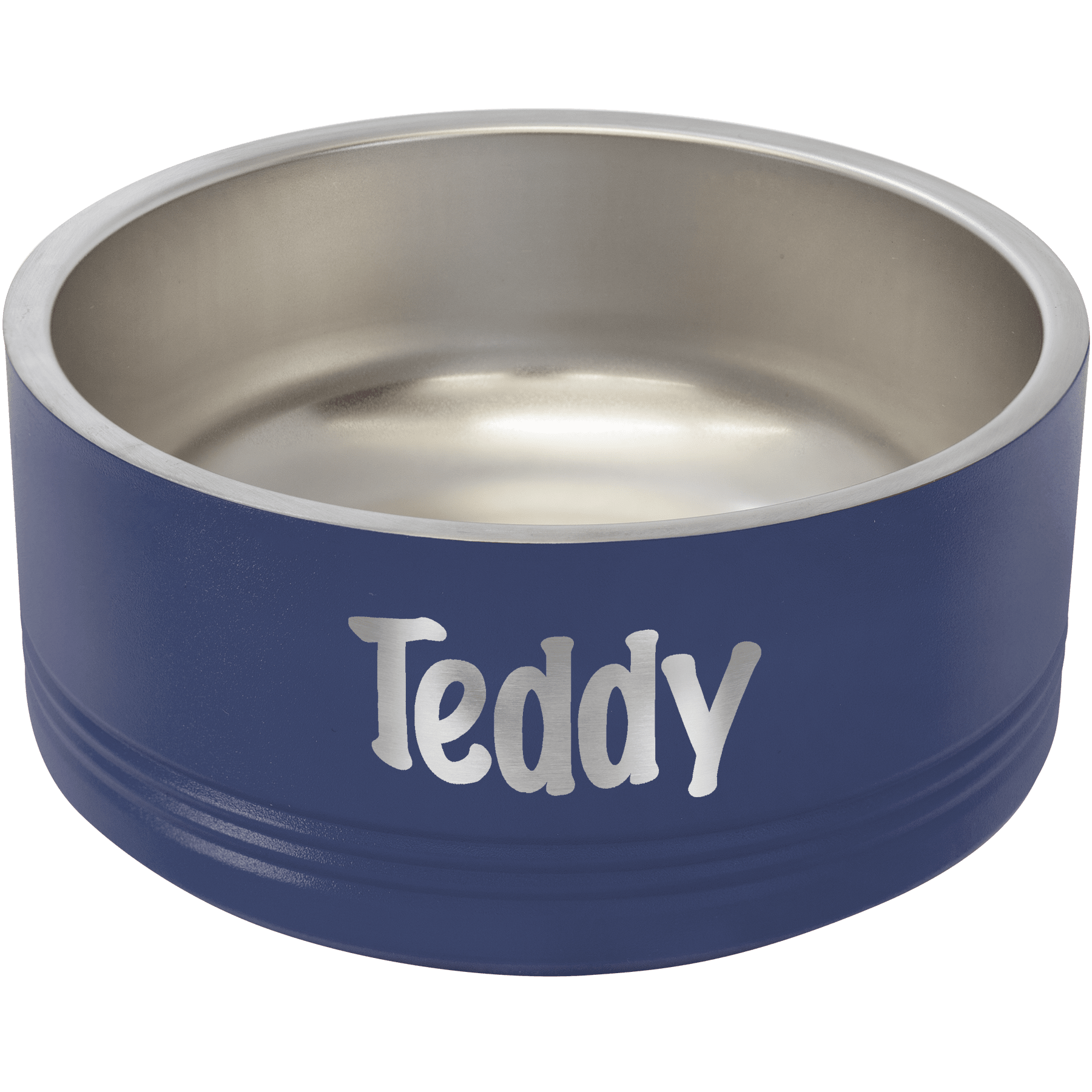 Polar Camel 32 oz. Medium Navy Blue Pet Bowl - Summer Time Pet Salon